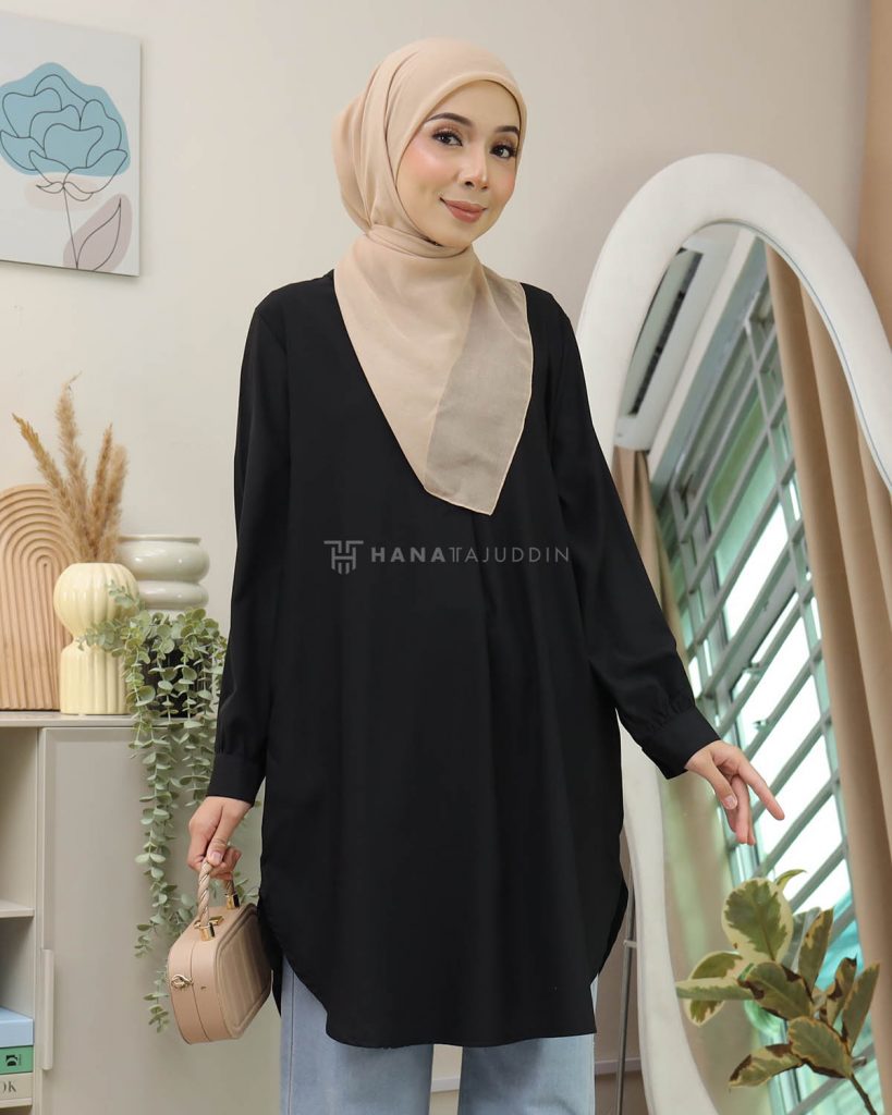 CLEARANCE : Kayla Top in Black – Hana Tajuddin