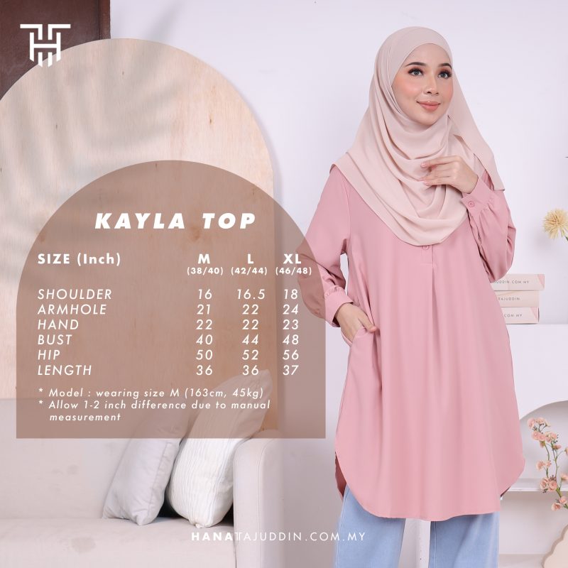 Kayla Top in Black – Hana Tajuddin